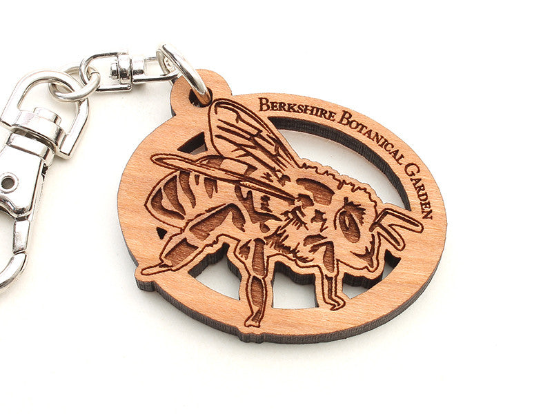 Berkshire Botanical Garden Honey Bee Key Chain – Nestled Pines