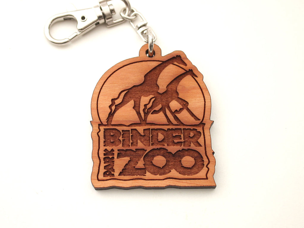 Binder Park Zoo Logo Key Chain – Nestled Pines